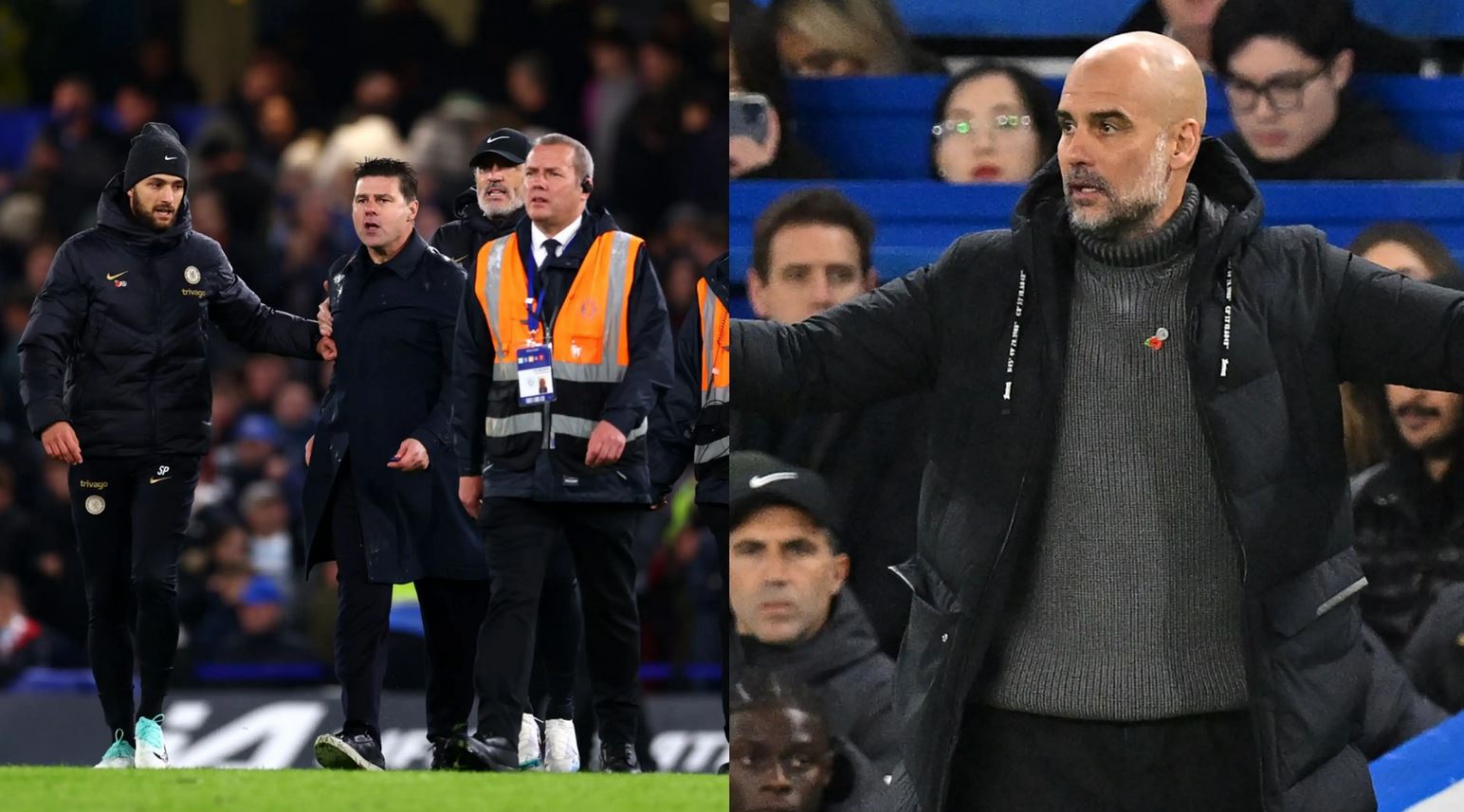 ကွင်းဘေးမှာ ပွဲဆူပြီးမှ ဂွာဒီယိုလာနဲ့ ဒိုင်လူကြီးတွေ ကို တောင်းပန်ပါတယ် ပြန် ဘွာတေးခတ်သွားတဲ့